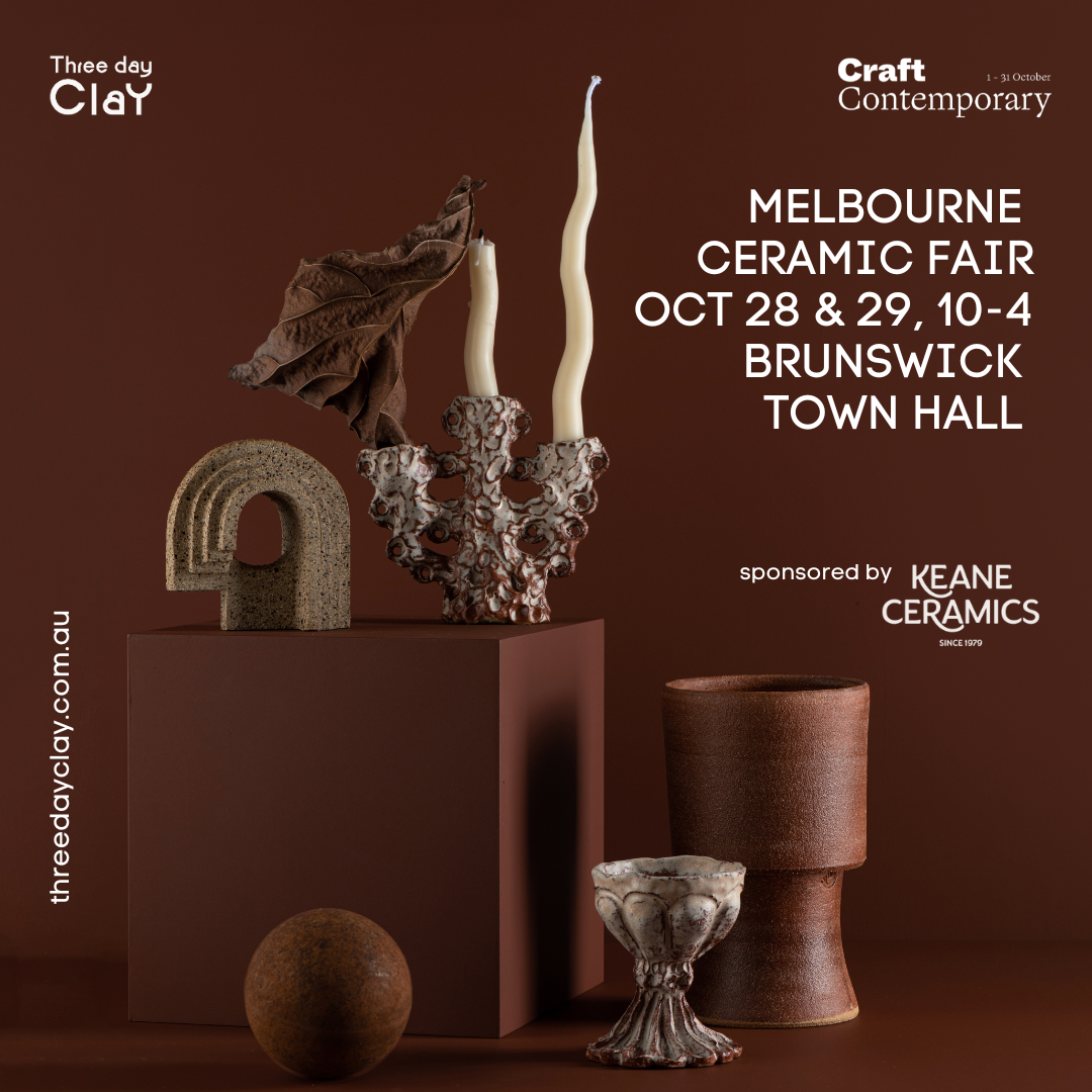 Melbourne Ceramic Fair X Craft Victoria – AsobimasuClay
